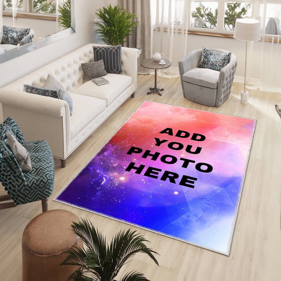 Personalized Rug, Custom Rugs, Area Rugs, Bedroom Rug, Indoor Rug ...