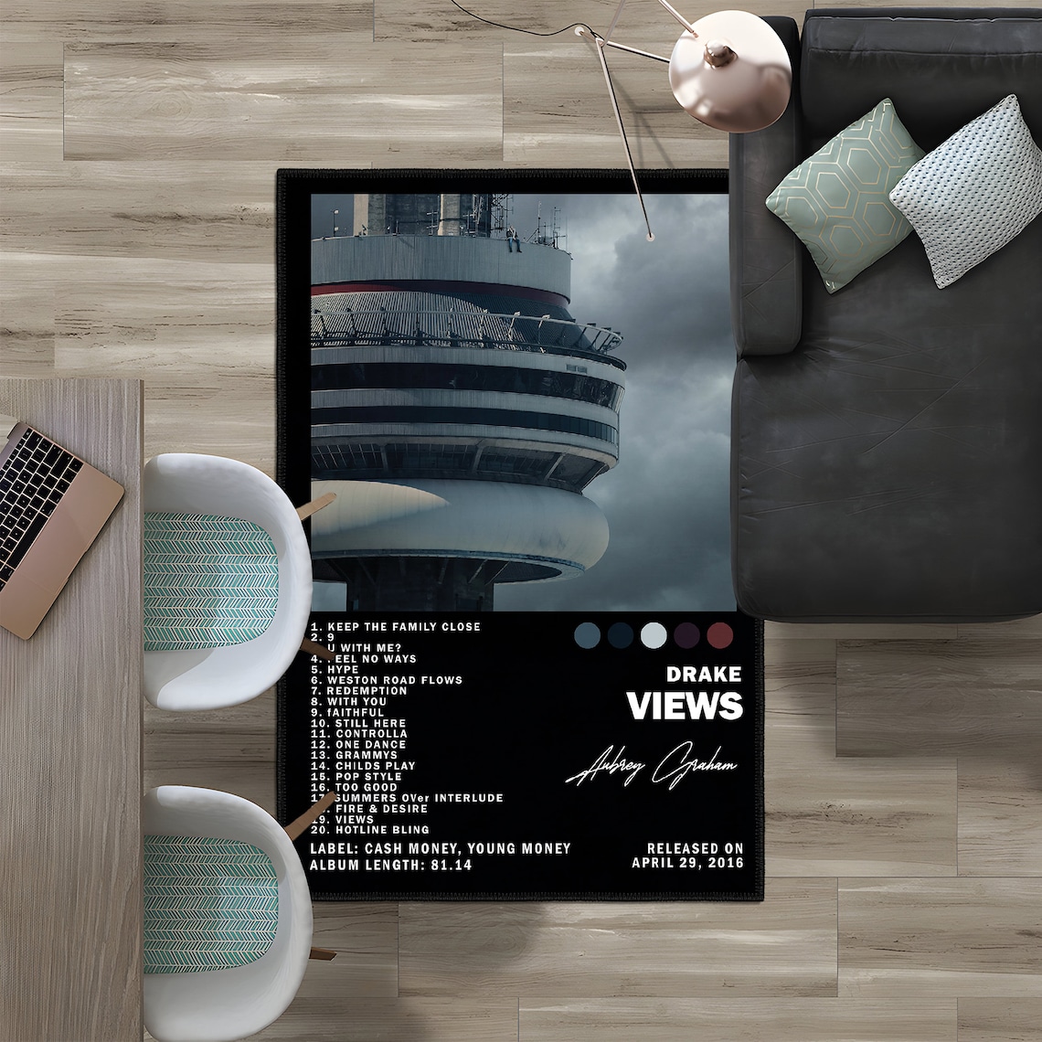 Drake Album Cover Rug, Album Cover Rug, Indoor Rug, Area Rugs, Living ...