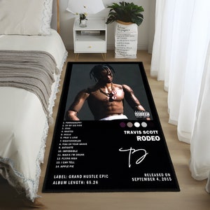 Travis Scott Album Cover Rug, Rodeo Album Cover Rug, Album Cover Rug ...