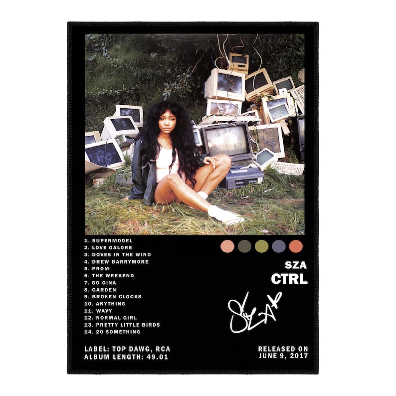 SZA Album Cover Rug,ctrl Album Cover Rug,album Cover Rug,area Rugs ...