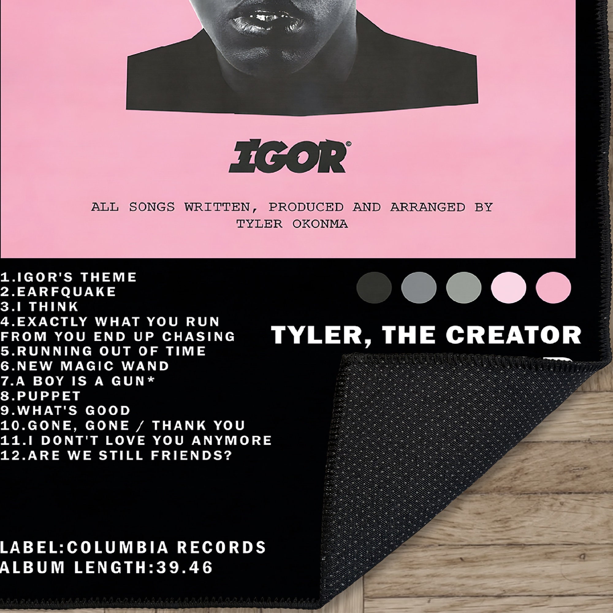 Tyler The Creator Album Cover Rug, Album Cover Rug sold by Max Ivanoff ...