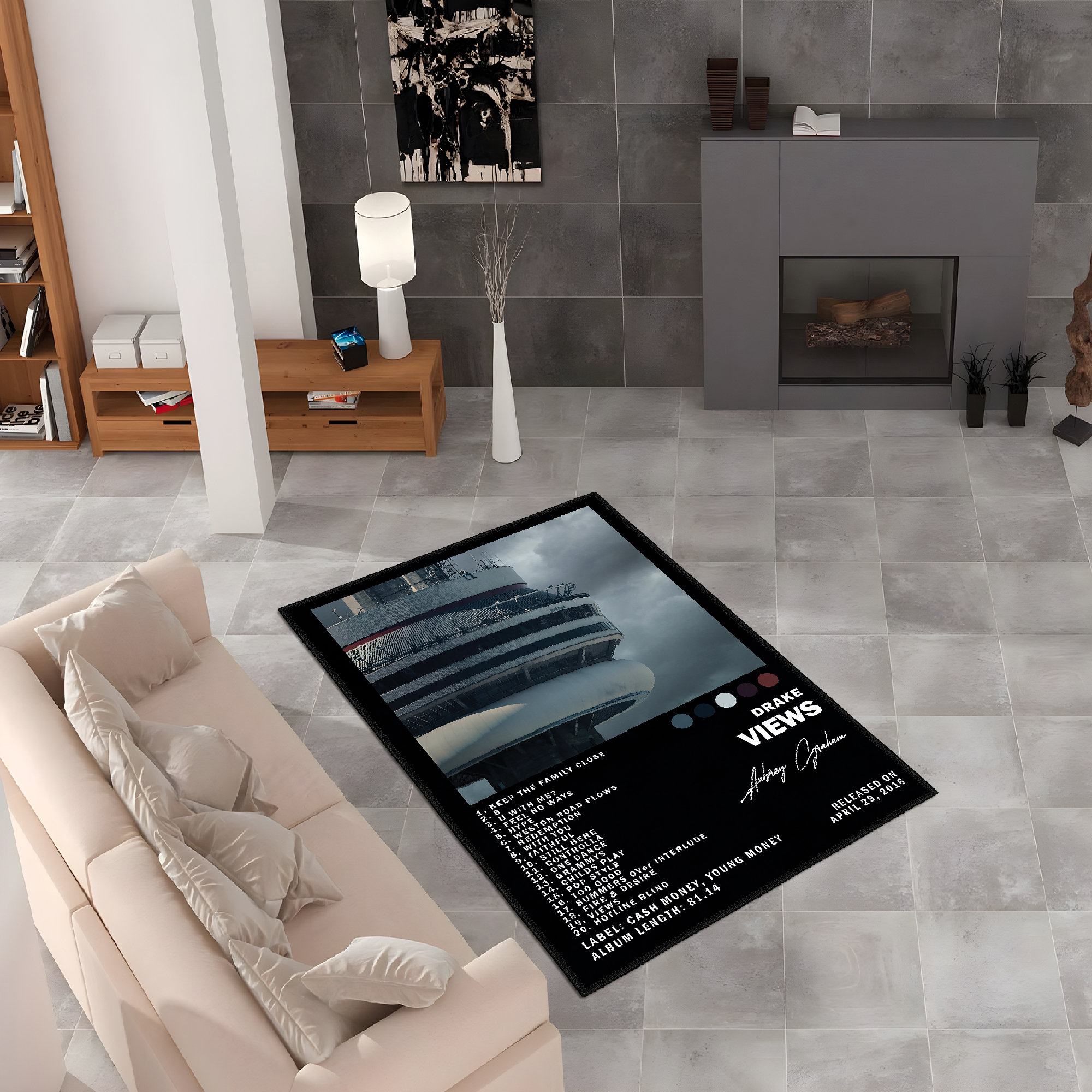 Drake Album Cover Rug, Album Cover Rug, Indoor Rug sold by Pig ...