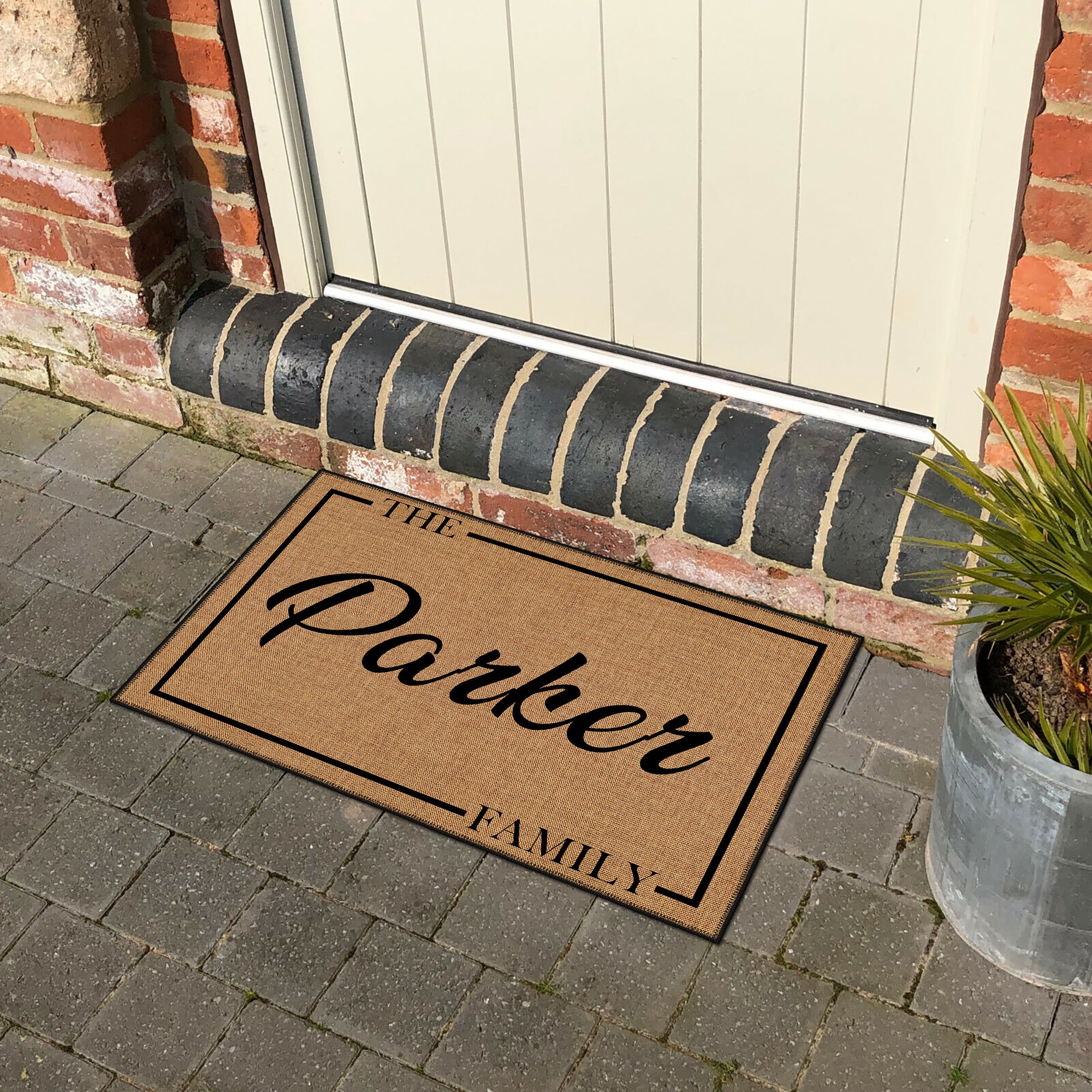 Custom Door Matpersonalized Door Matdoor Matindoor Rugnon-slip ...