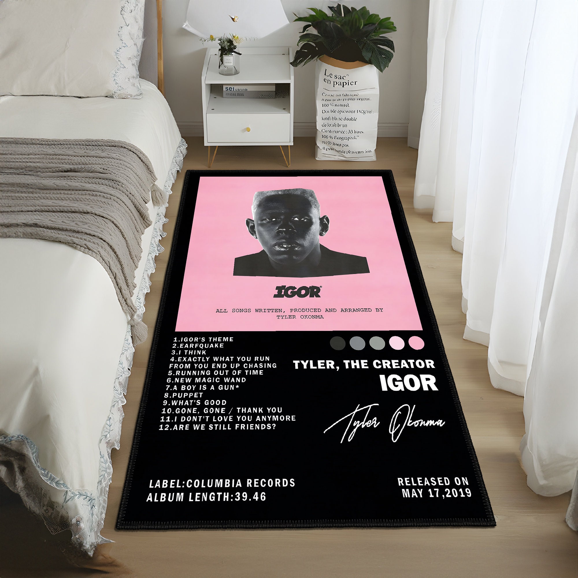 Tyler The Creator Album Cover Rug, Album Cover Rug sold by Max Ivanoff ...