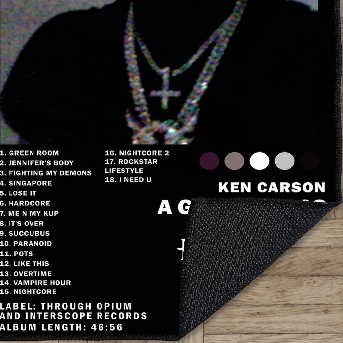Ken Carson Album Cover Rug, Album Cover Rug, Indoor Rug, Area Rugs ...