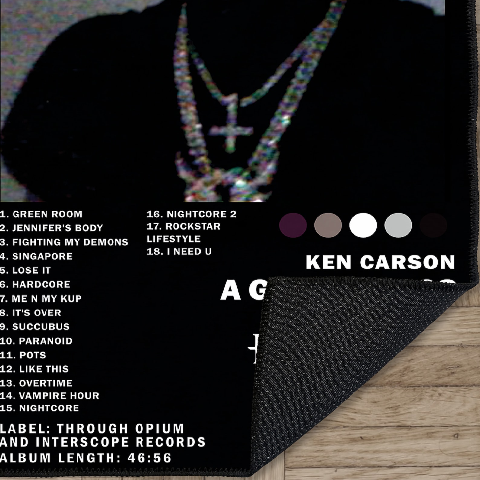 Ken Carson Album Cover Rug, Album Cover Rug, Indoor Rug, Area Rugs ...