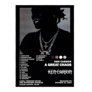 Ken Carson Album Cover Rug, Album Cover Rug, Indoor Rug, Area Rugs ...