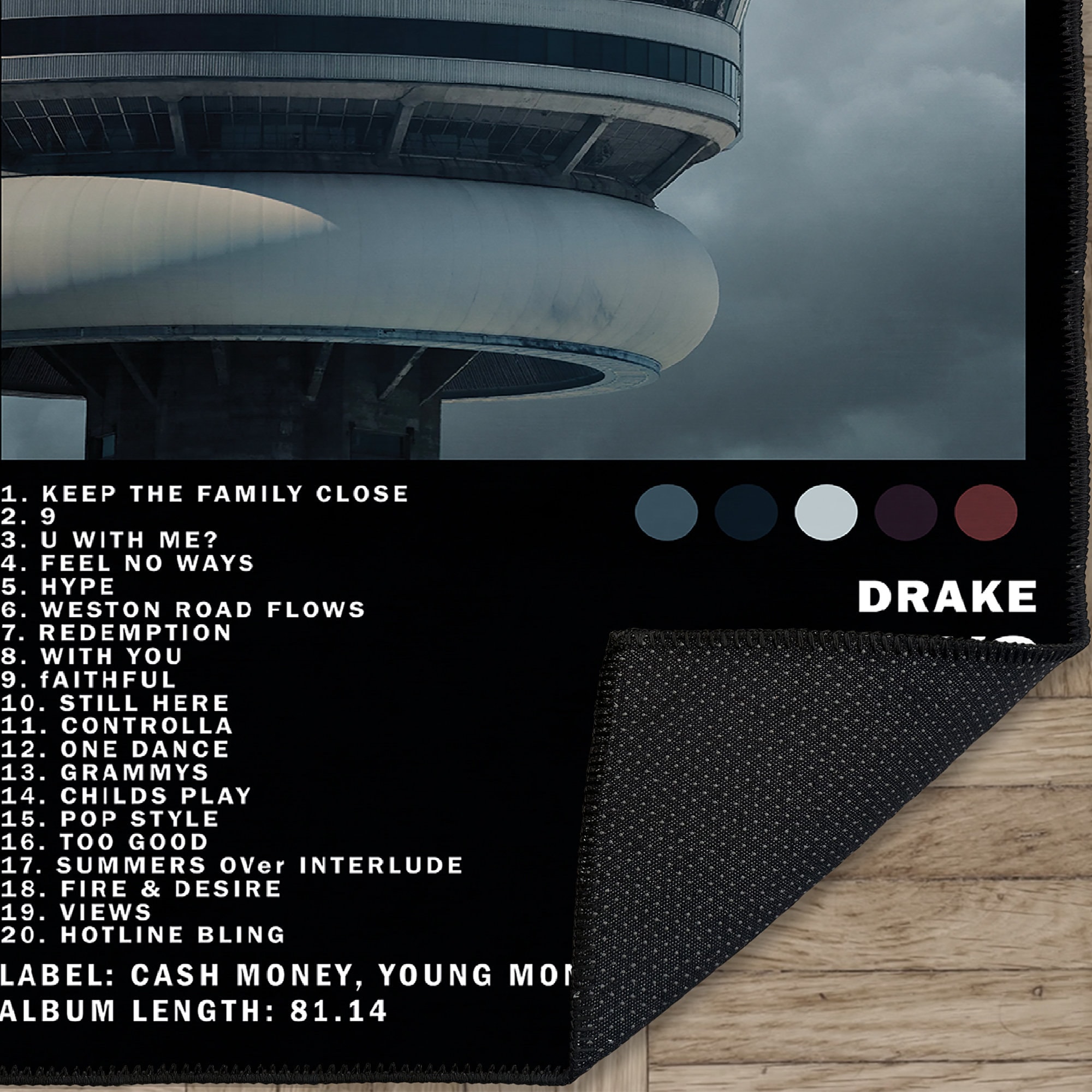 Drake Album Cover Rug, Album Cover Rug, Indoor Rug, Area Rugs, Living ...