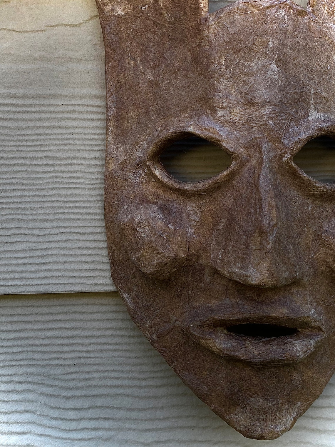 Paper Mache Mask - Etsy