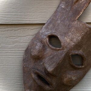 Paper Mache Mask - Etsy