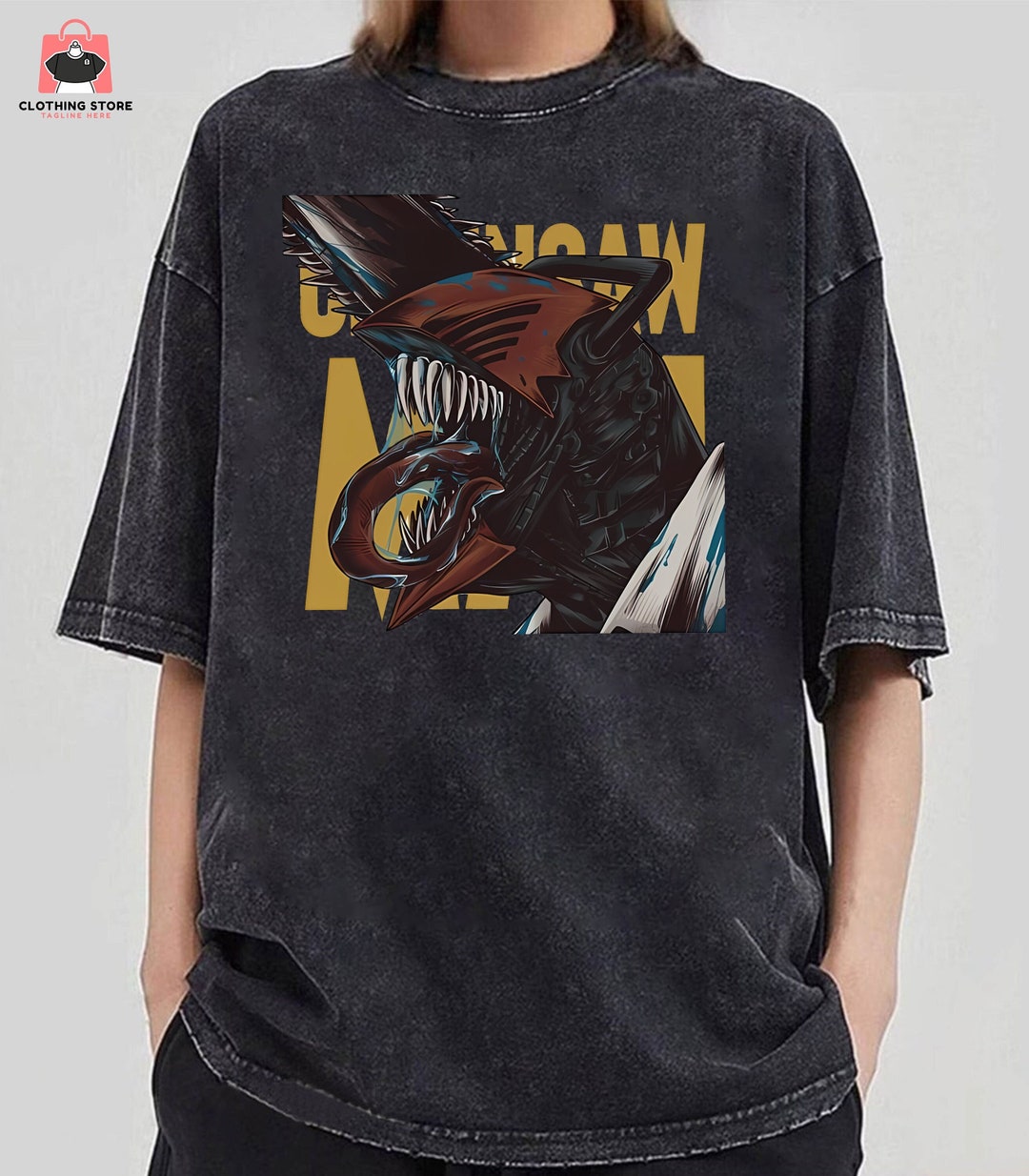 Denji Chainsaw Man Denji Shirt, Chainsaw Man Shirt, Denji Shirt, Chain ...