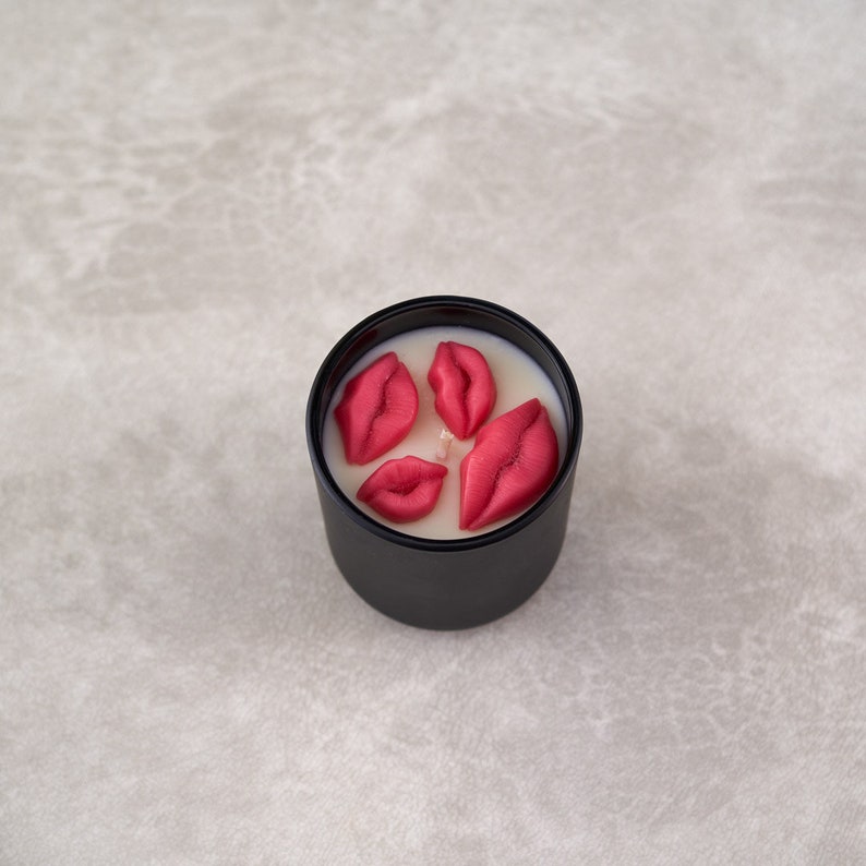 Luxury Scented Lips Candles, Modern Candles, Minimalist, Birthday ...
