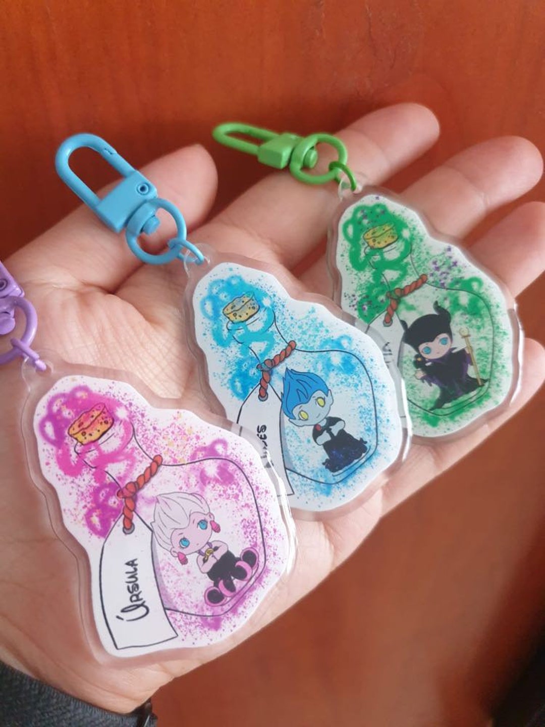 Disney Villains Keychains - Etsy