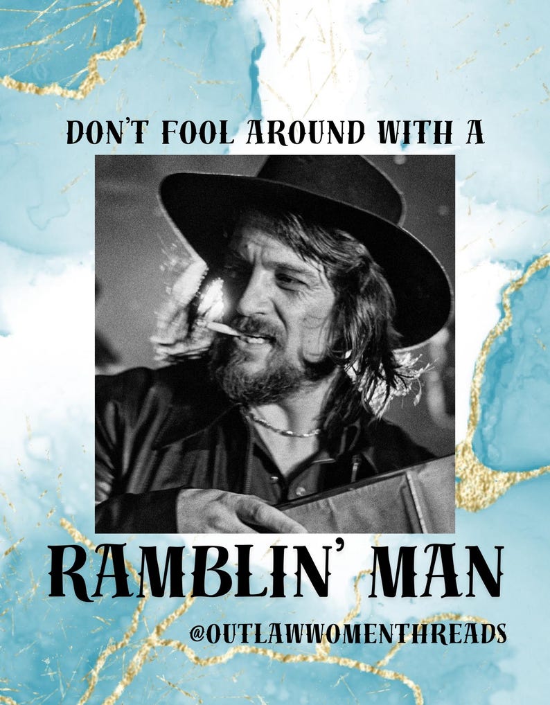 Ramblin' Man - PNG - Digital Download - Etsy