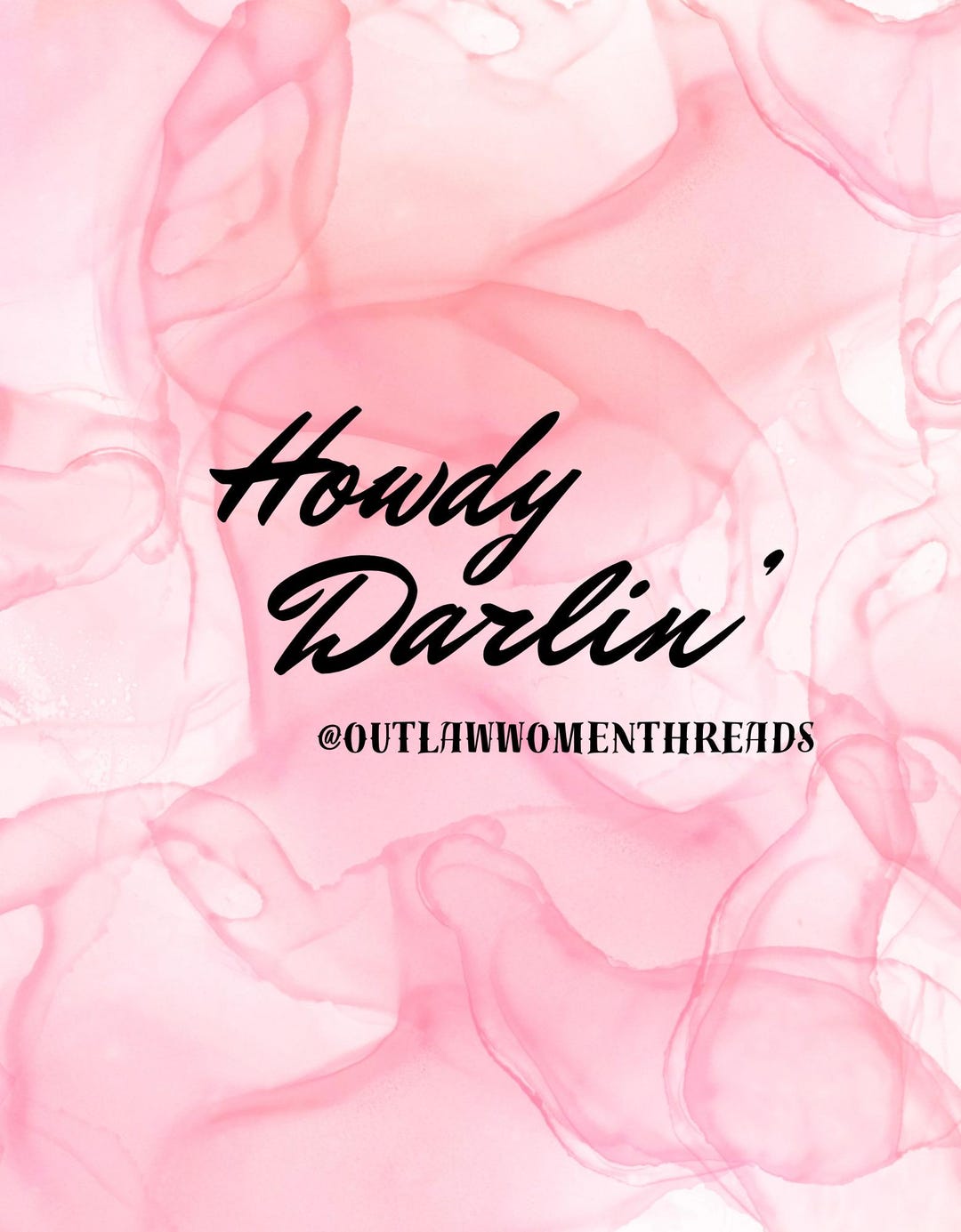Howdy Darlin' - PNG - Digital Download - Etsy