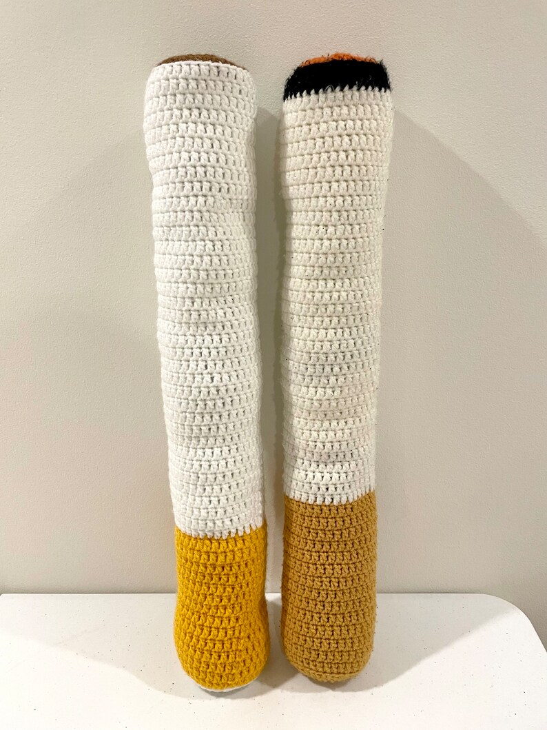 PATRÓN DE CROCHET Cigarrillo Gigante sin coser - Etsy México