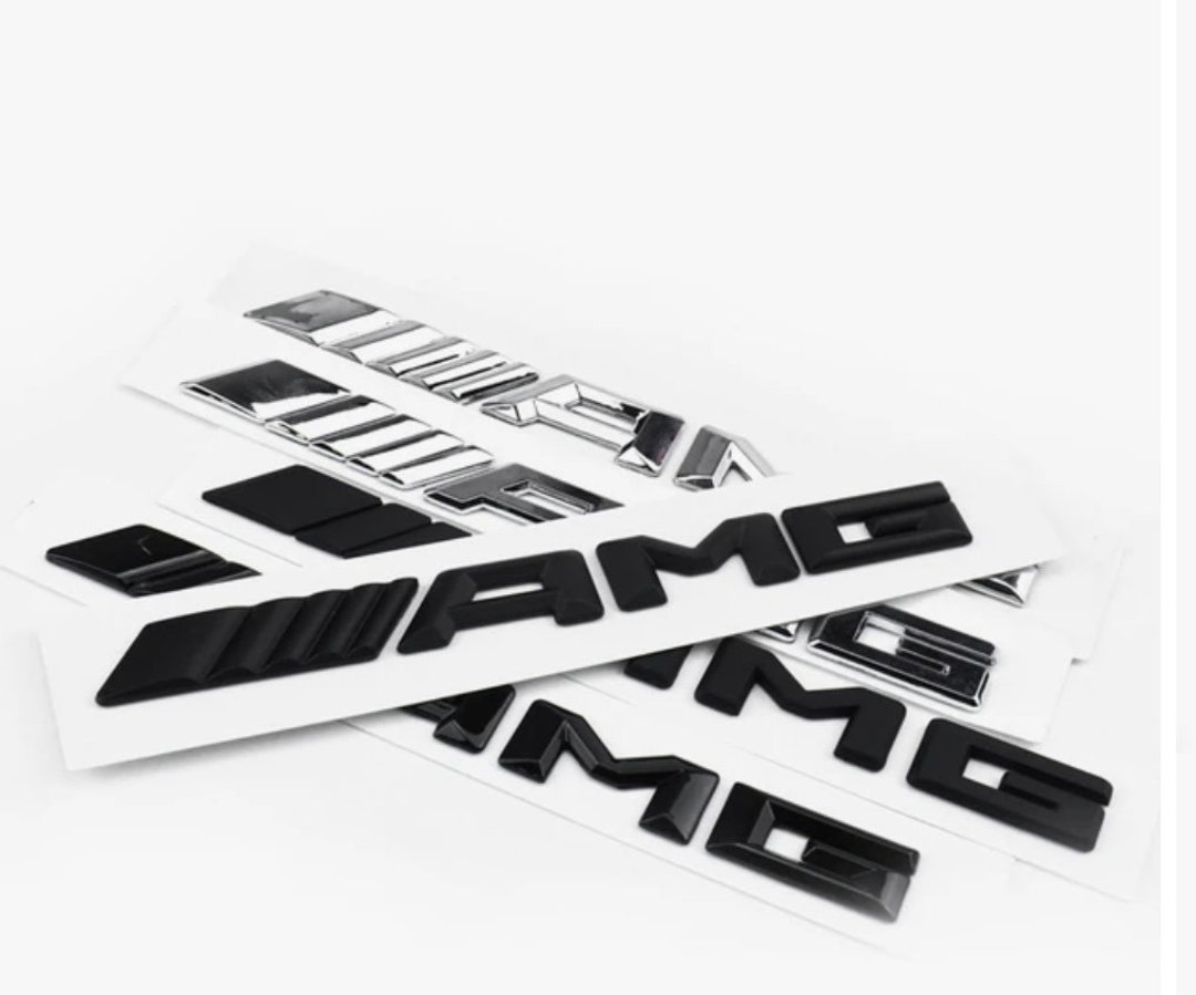Amg Badge, Car, Sticker, - Etsy