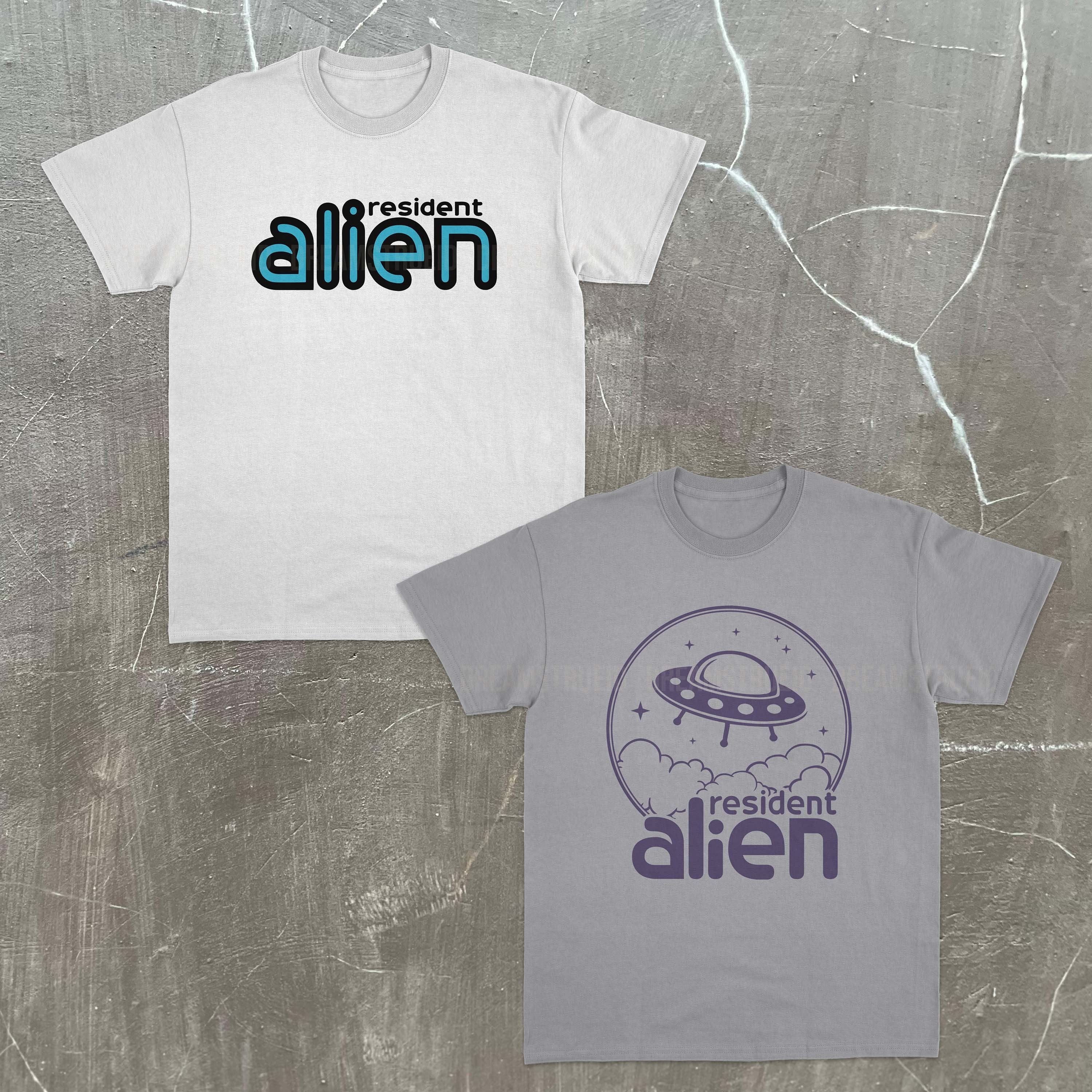 Rude Alien From Resident Alien Png, Beware of Aliens Png, Resident ...