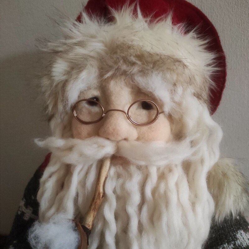 Handmade Santas - Etsy