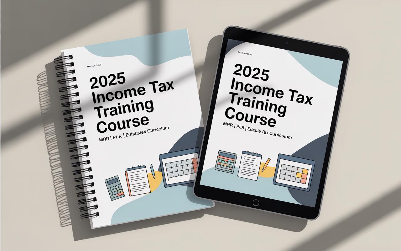 2025 Income Tax Training Course | Digital Download | Editable ...