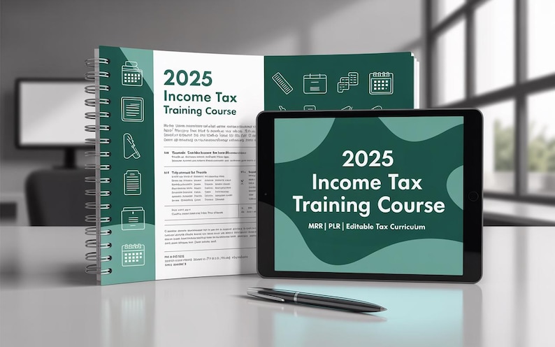 2025 Income Tax Training Course | Digital Download | Editable ...