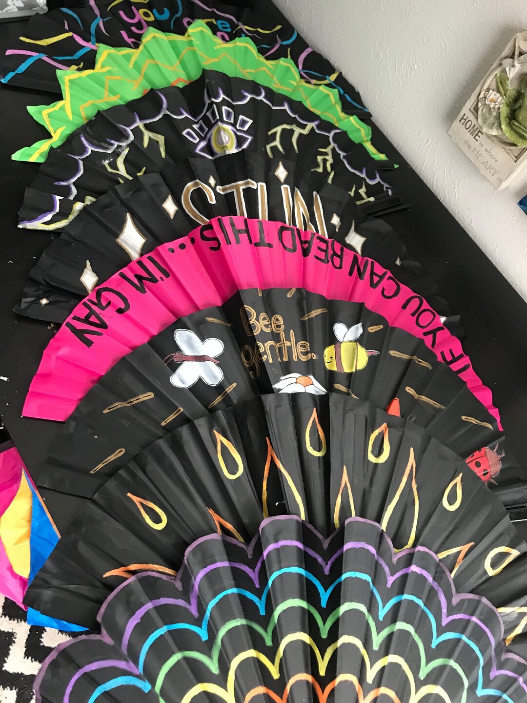 Drag/rave Fans - Etsy