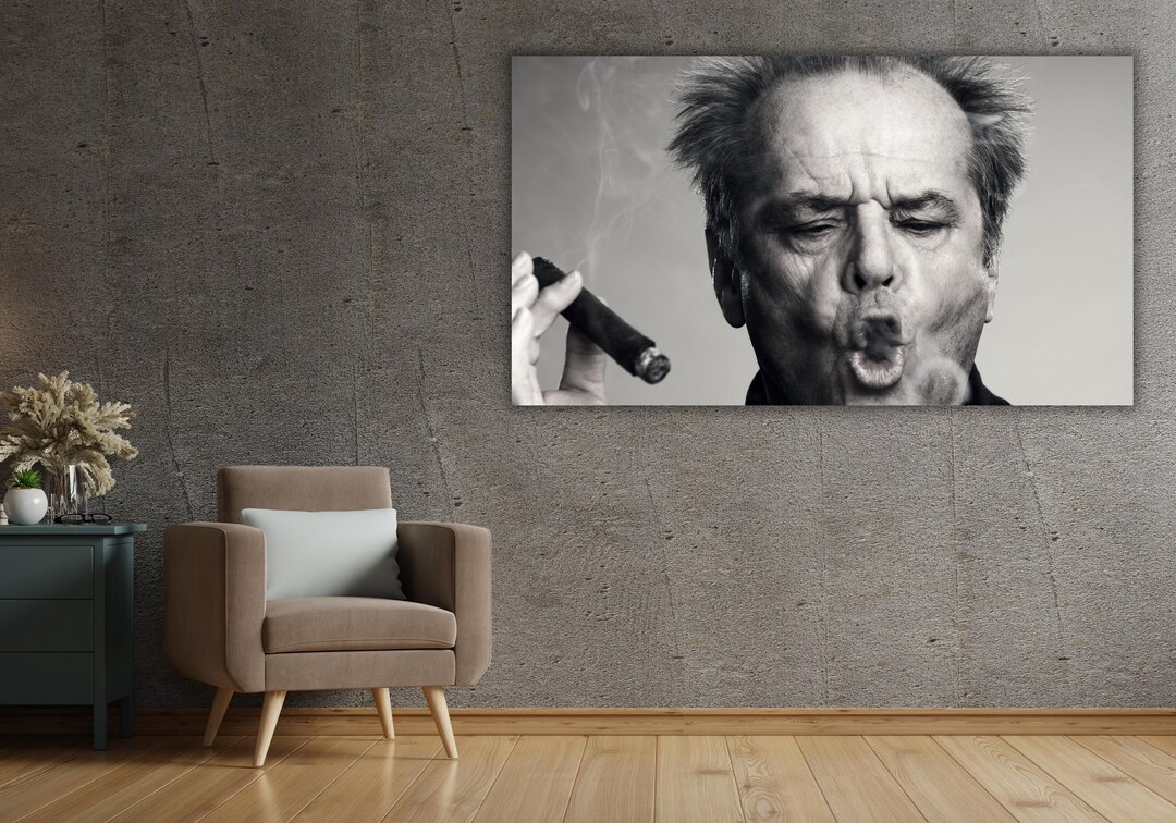 Jack Nicholson Poster/jack Nicholson Art/extra Large Wall Art/jack ...