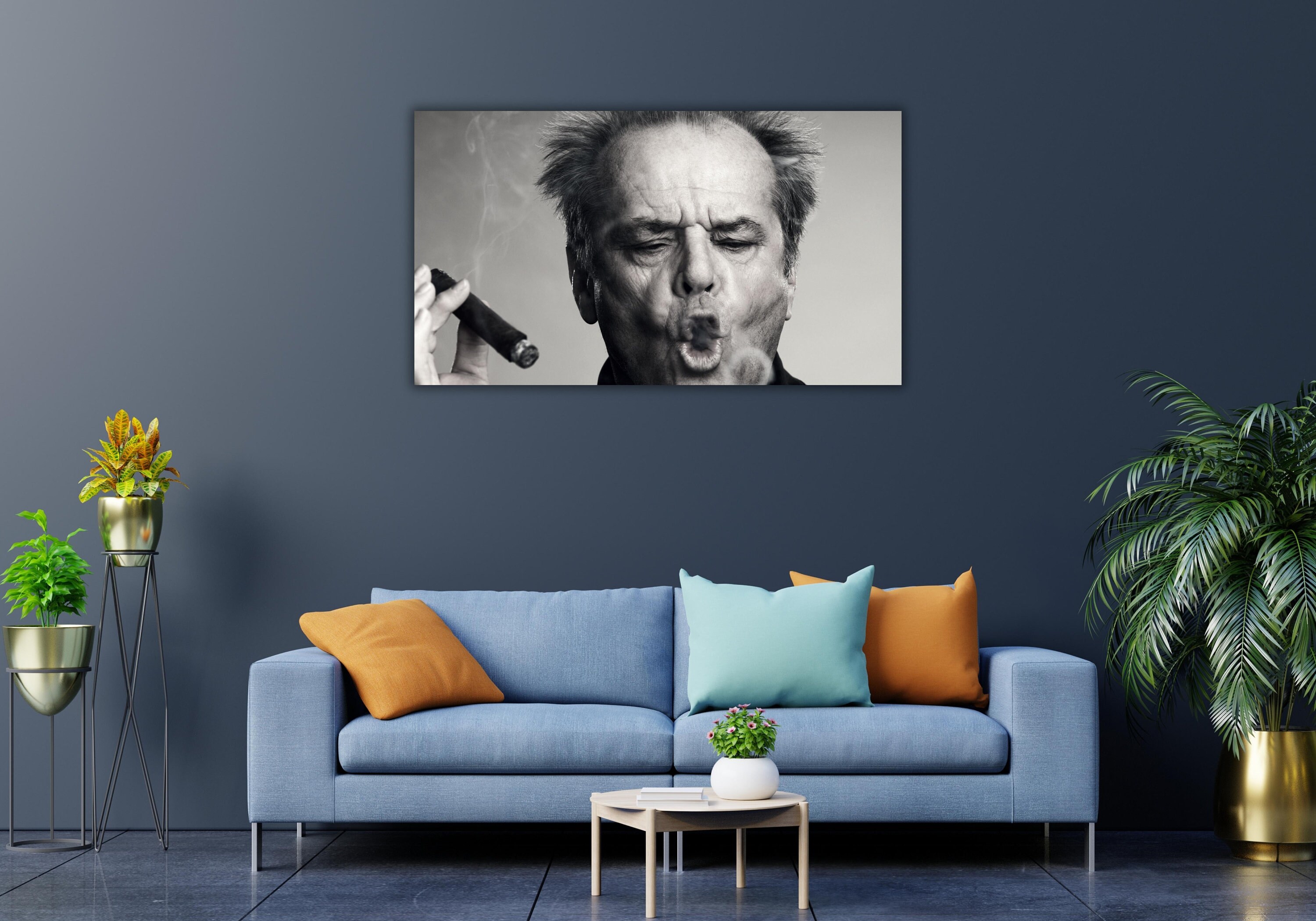 Jack Nicholson Poster/jack Nicholson Art/extra Large Wall Art/jack ...