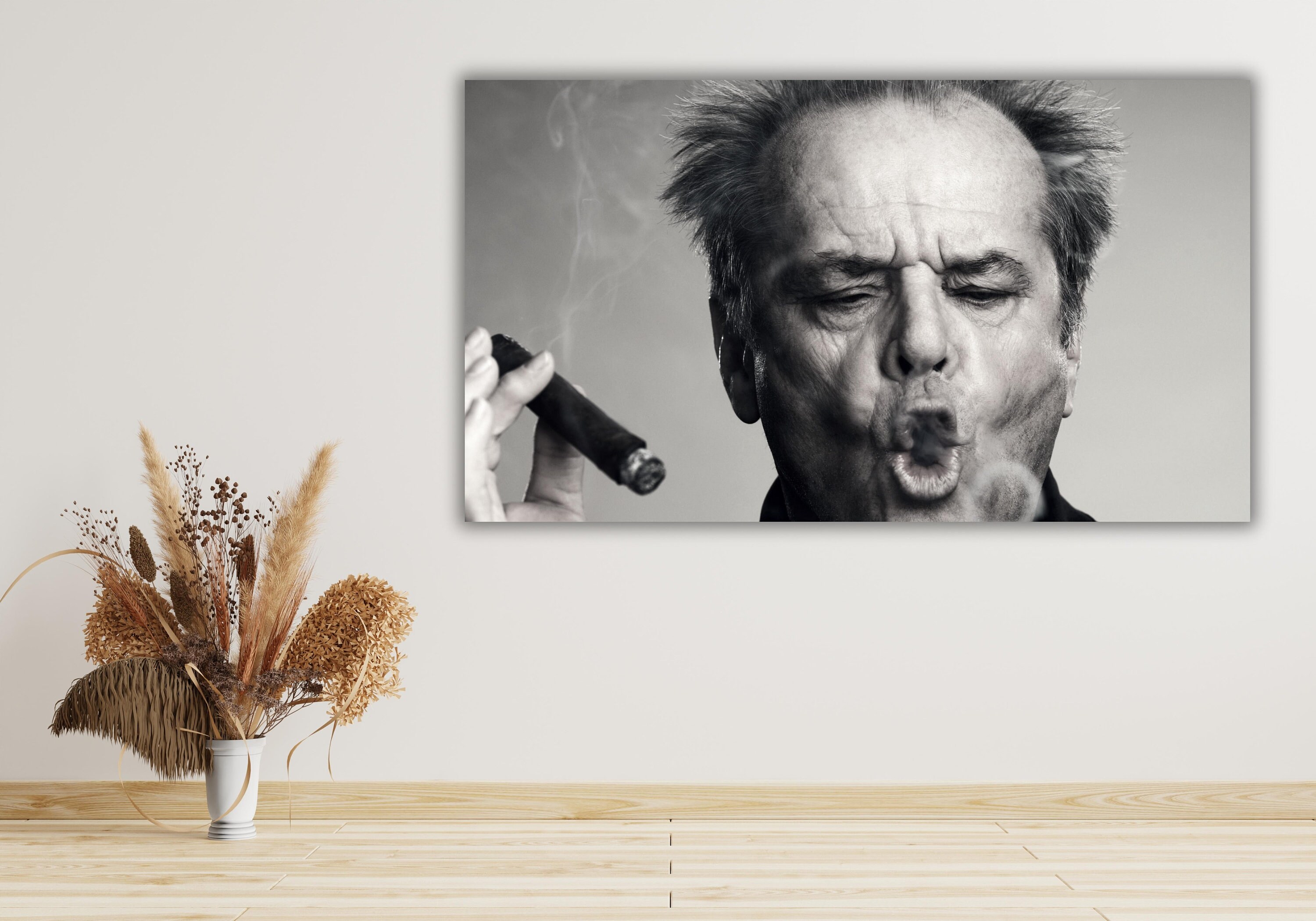 Jack Nicholson Poster/jack Nicholson Art/extra Large Wall Art/jack ...
