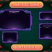 Purple Twitch Overlays Set - Stationary Twitch Overlays - Webcam Frames ...