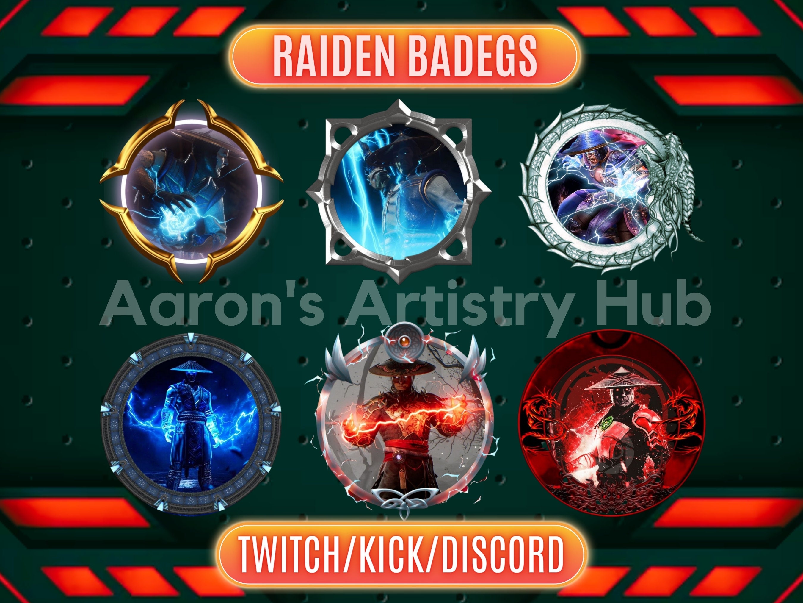 Twitch Channel Points | Rai-den | Immediate Upload | Stream Badges ...