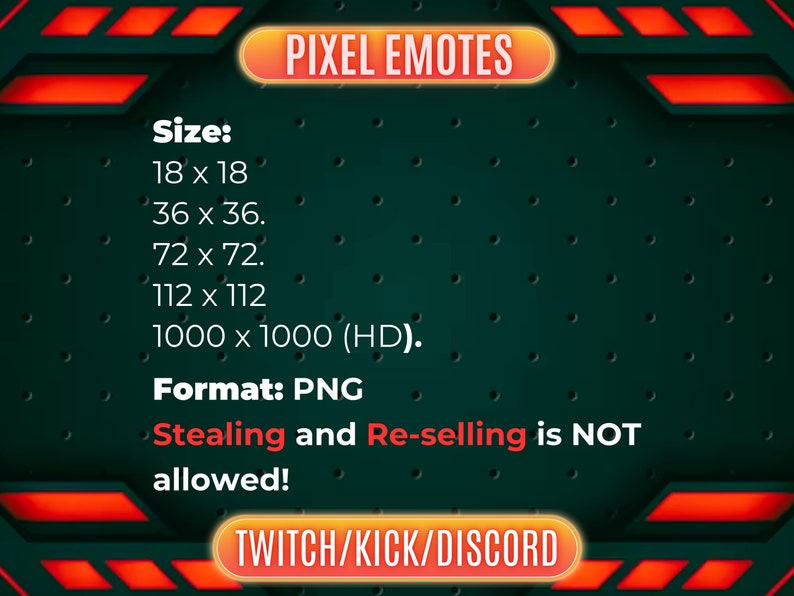 Pixelated Facial Subscription Emotes for Twitch | Cute Ready-made Pixel ...