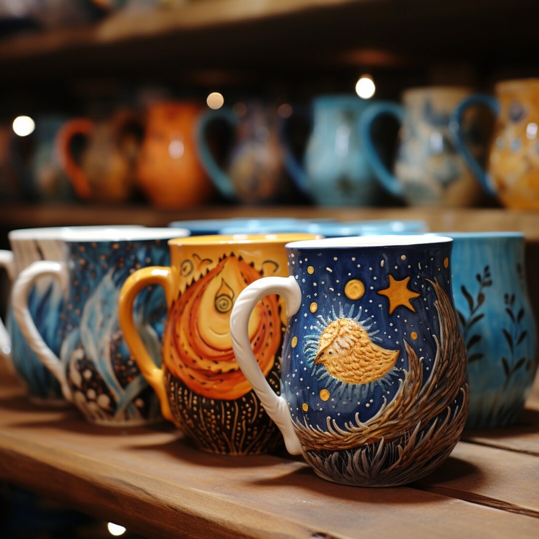 Bringing Nature Indoors With Hand-drawn Cups - Etsy