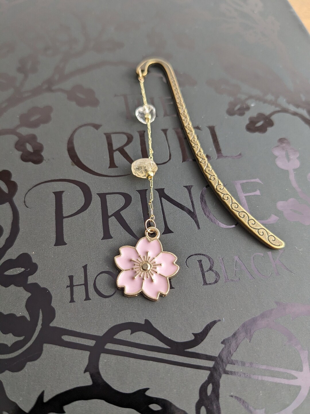 Sakura Bookmark, Cherry Blossom Charm, Book Lover Gift - Etsy