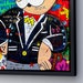 Monopoly Man Fashion Unique Modern Painting Print Abstract Framed ...