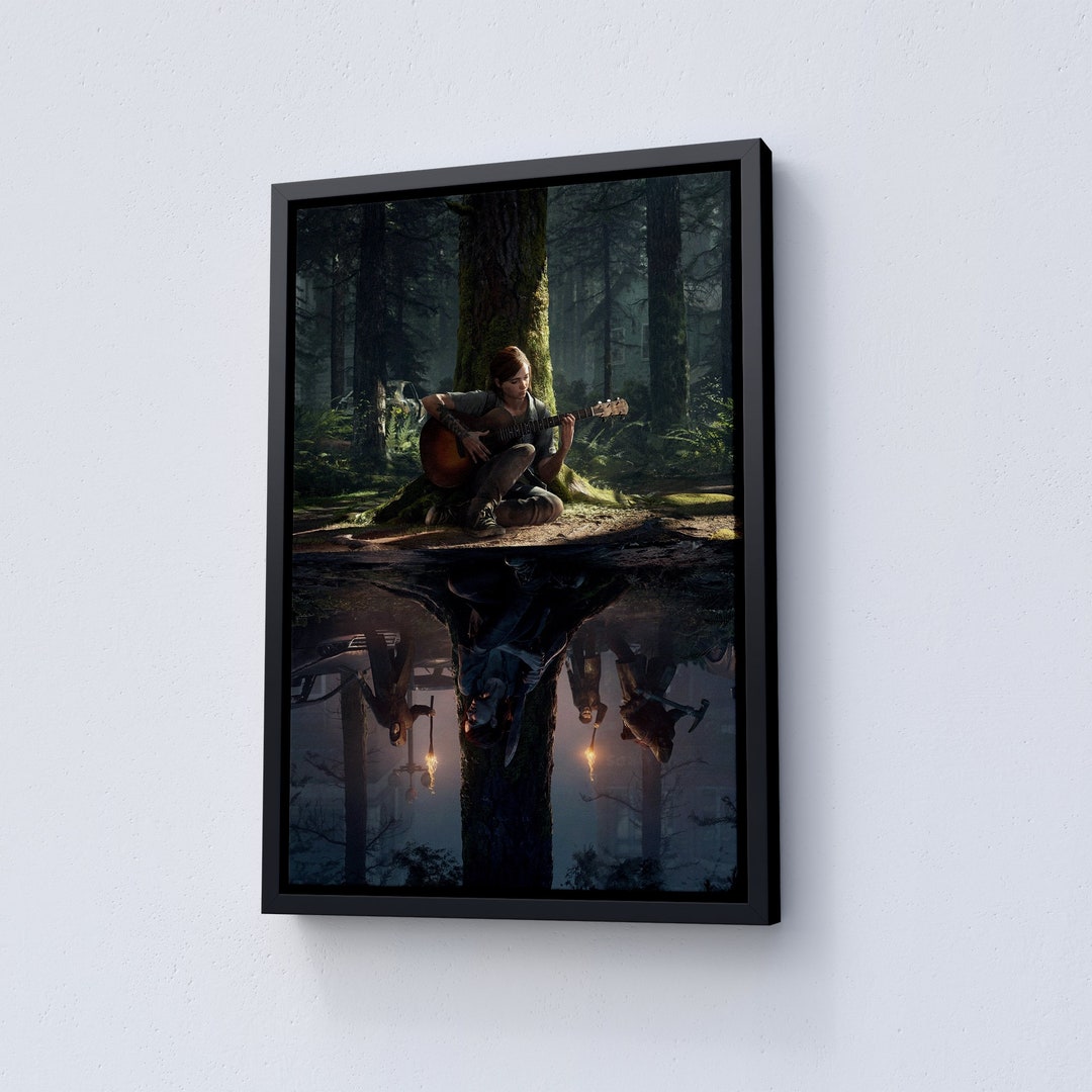 High Quality Canvas Print Gift for Gamers and LOU2 Fans, Last of Us ...