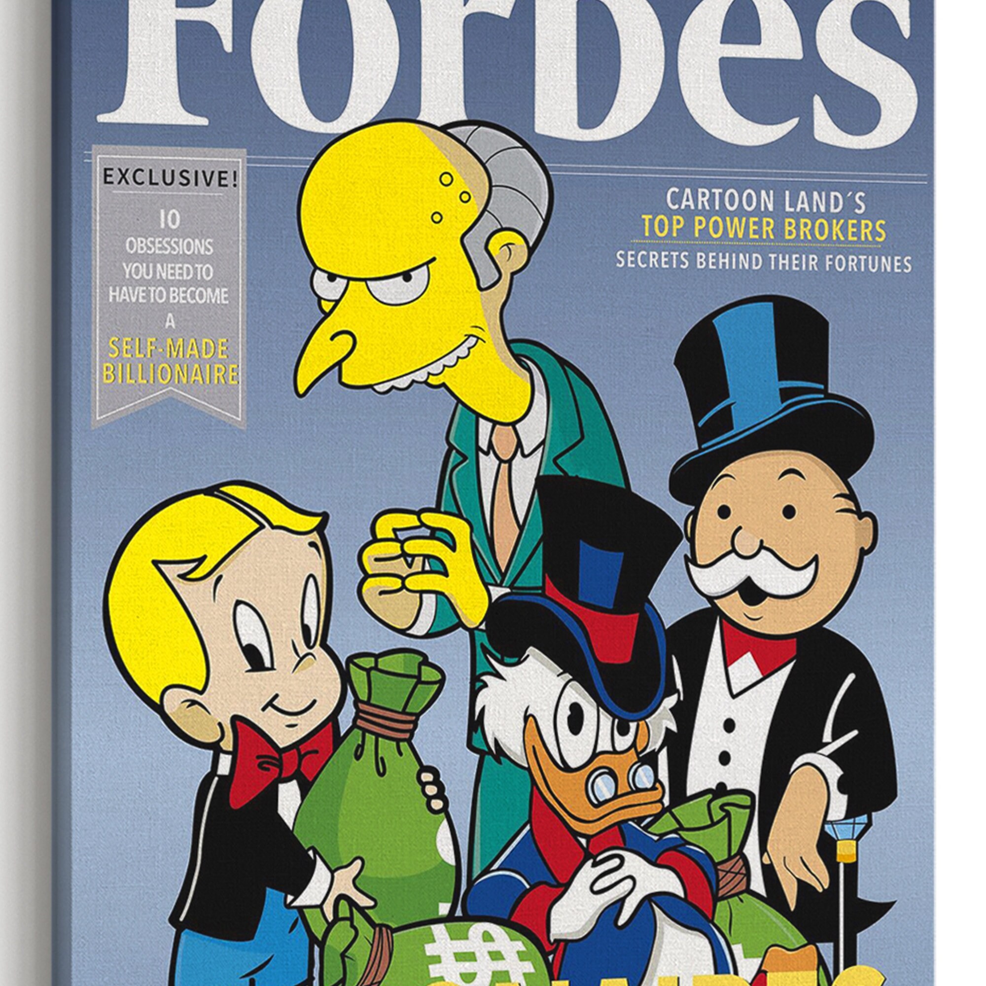 Mr. Monopoly, Alec Style Forbes Magazine Scrooge Mcduck, C.M. Burns ...