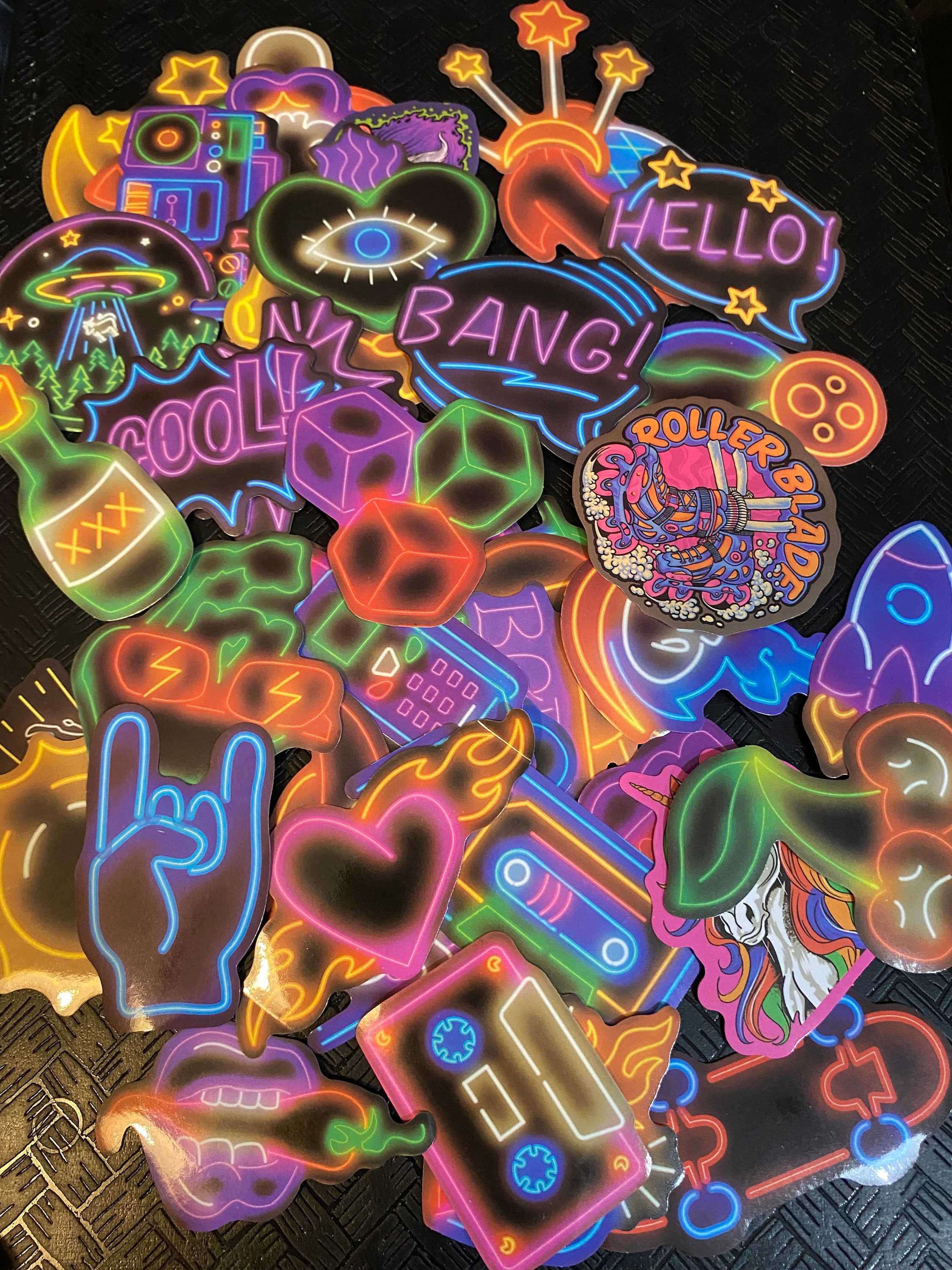 Retro Vinyl Sticker Decals - Etsy