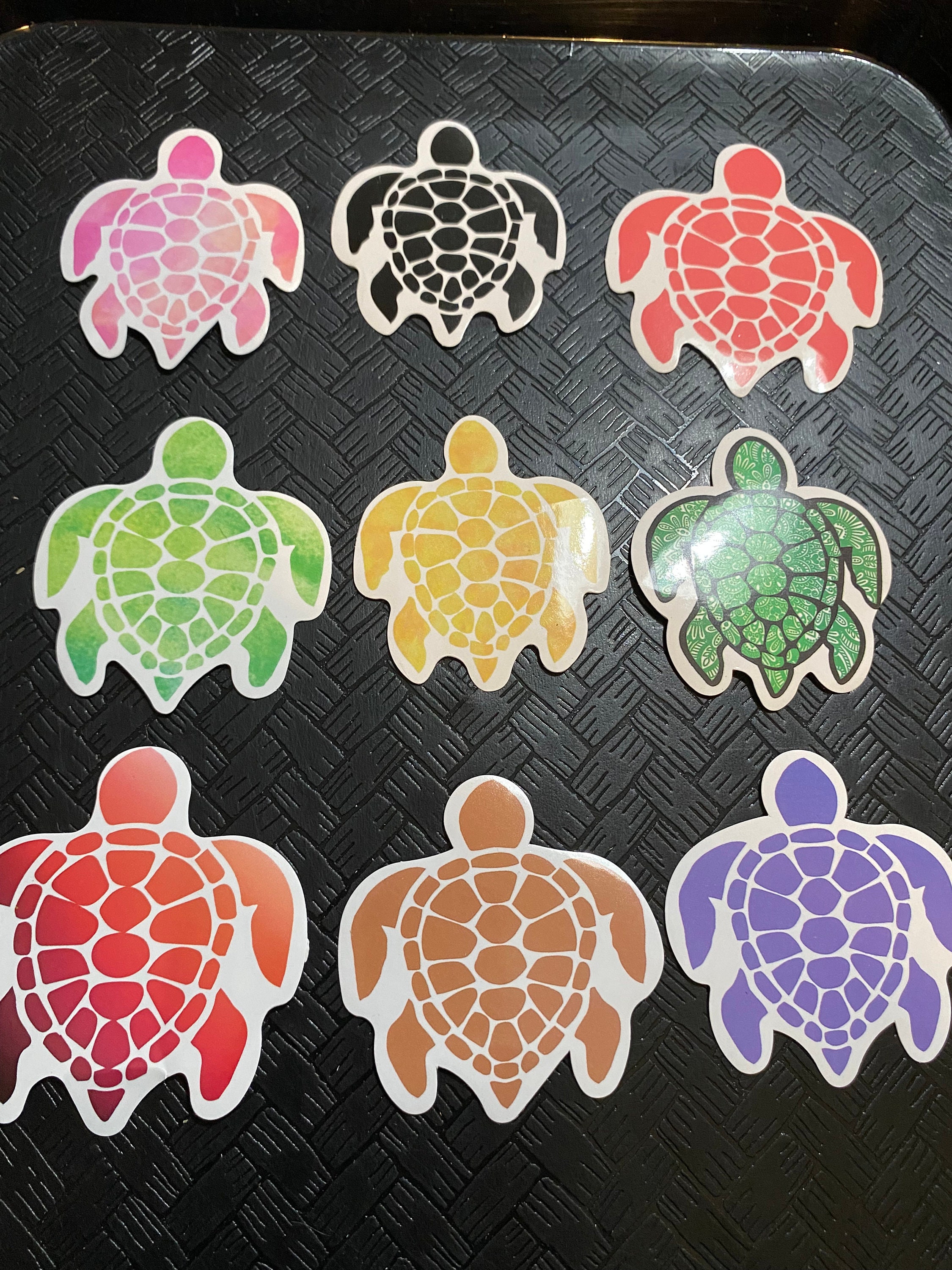 Turtle Vinyl Stickers - Etsy