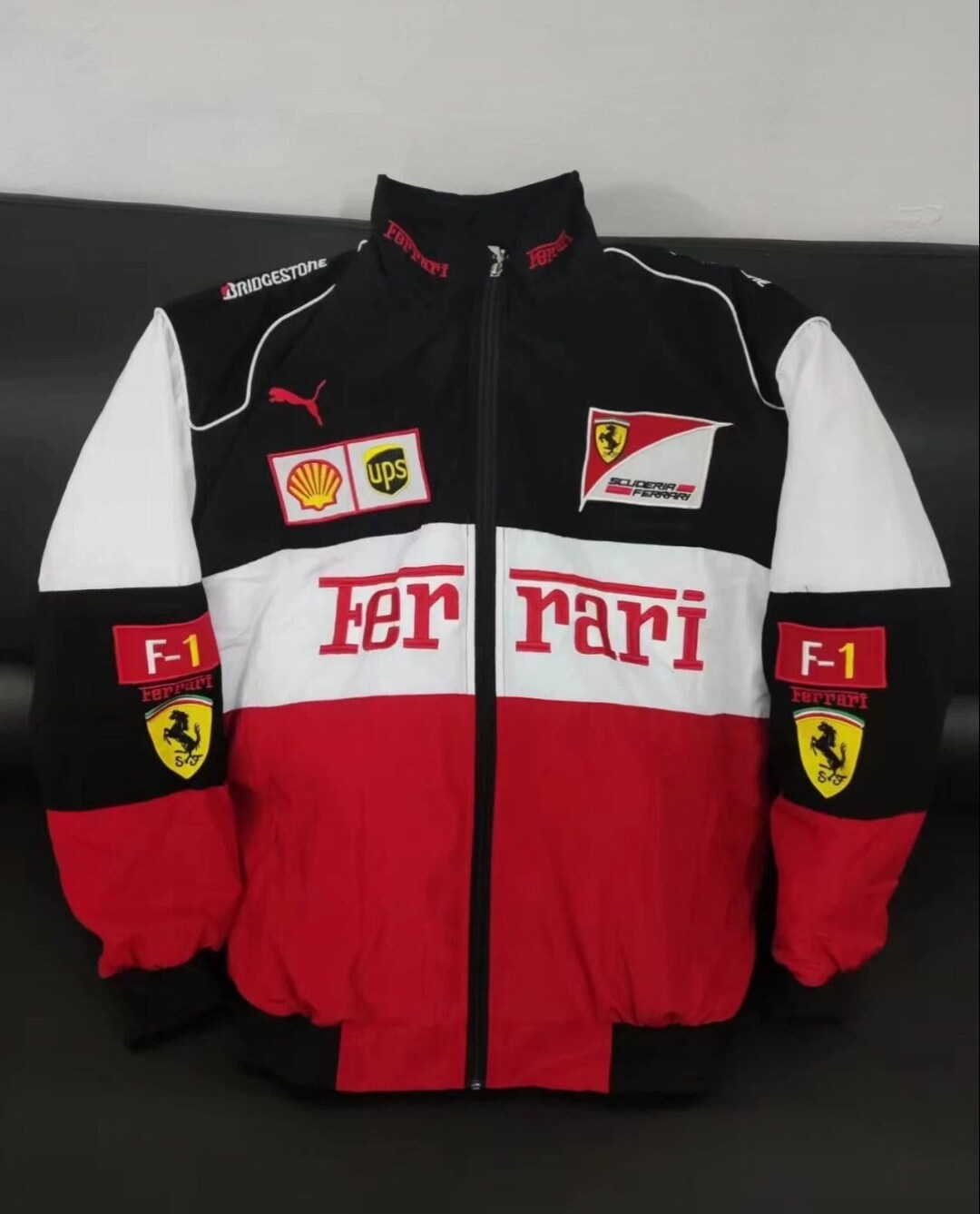 Vintage Jacket Racing F1 Style Formula 1 Ferrari Team YK2 - Etsy