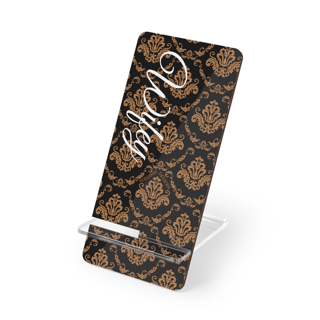 02.b Regal Black Mobile Display Stand for Smartphones - Etsy