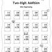 Two Digit Addition Within 100 With Regrouping Worksheets - Etsy