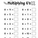Multiplication Worksheets: Fill-in-the-blanks Math Drills (digital ...