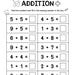 Addition Fill in the Blanks Worksheets: Numbers 1-15 (digital Download ...