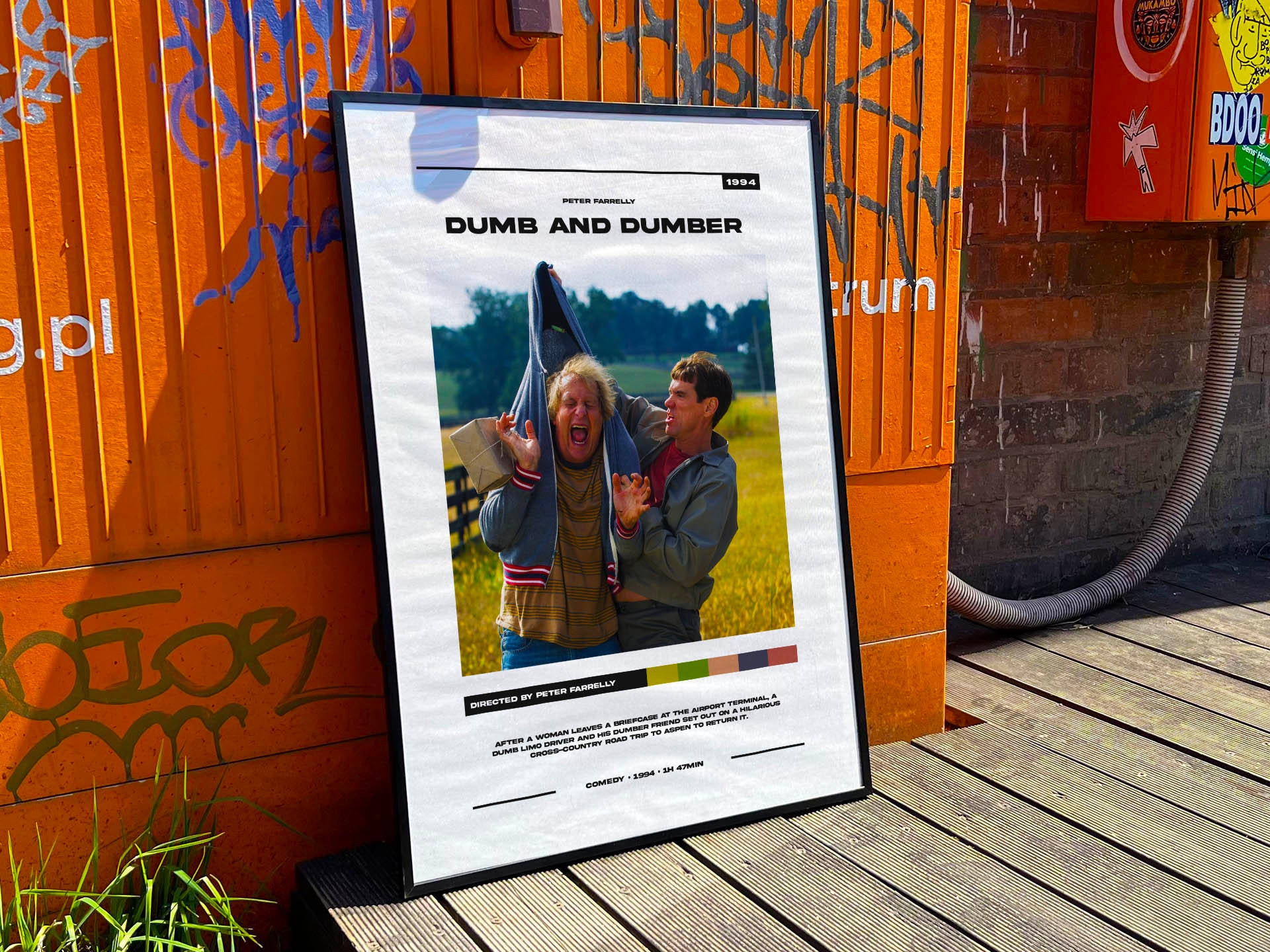 Movie Poster for dumb and Dumber Directed by Peter - Etsy