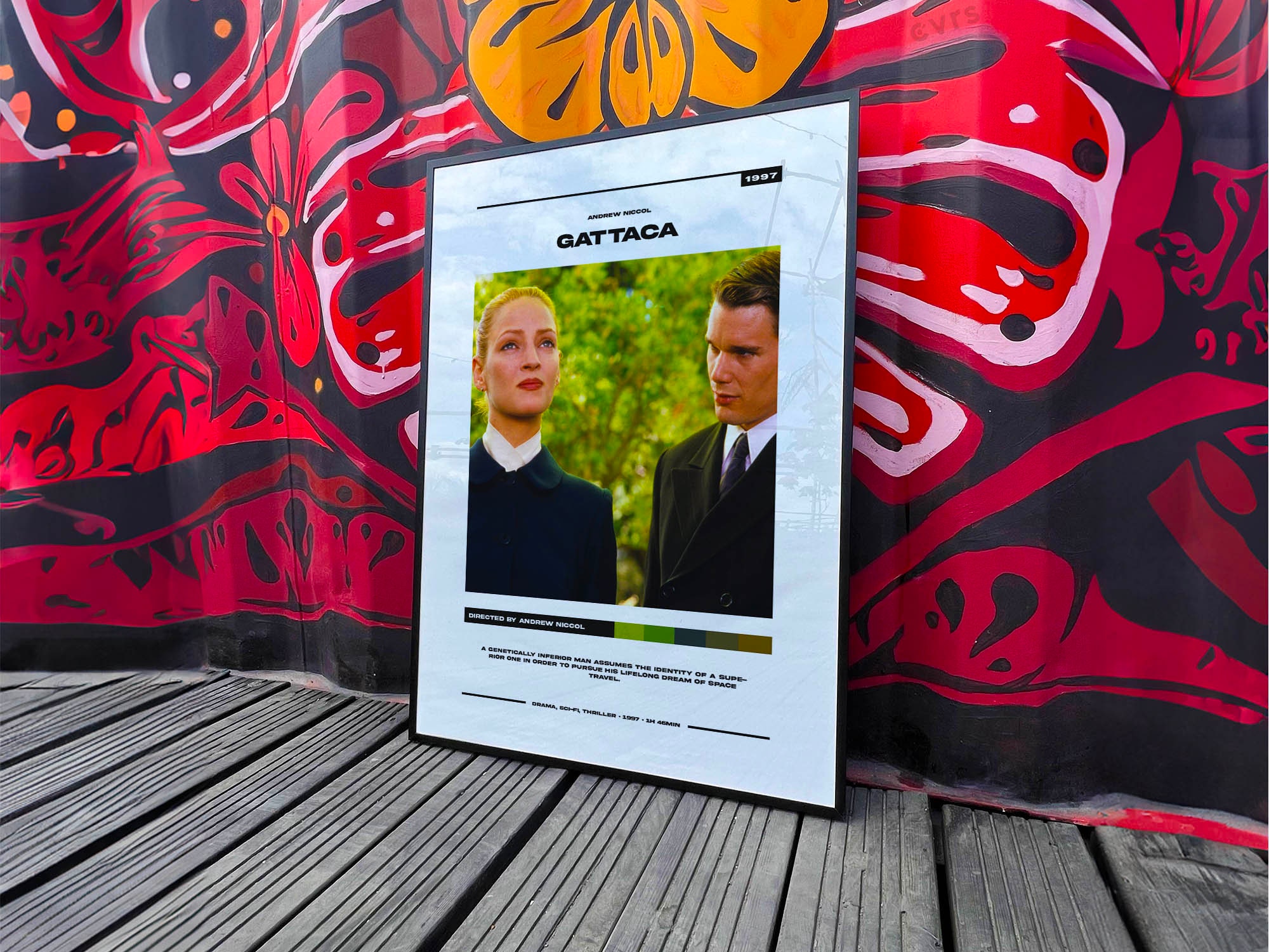 Movie Poster for gattaca Directed by Andrew Niccol - Etsy