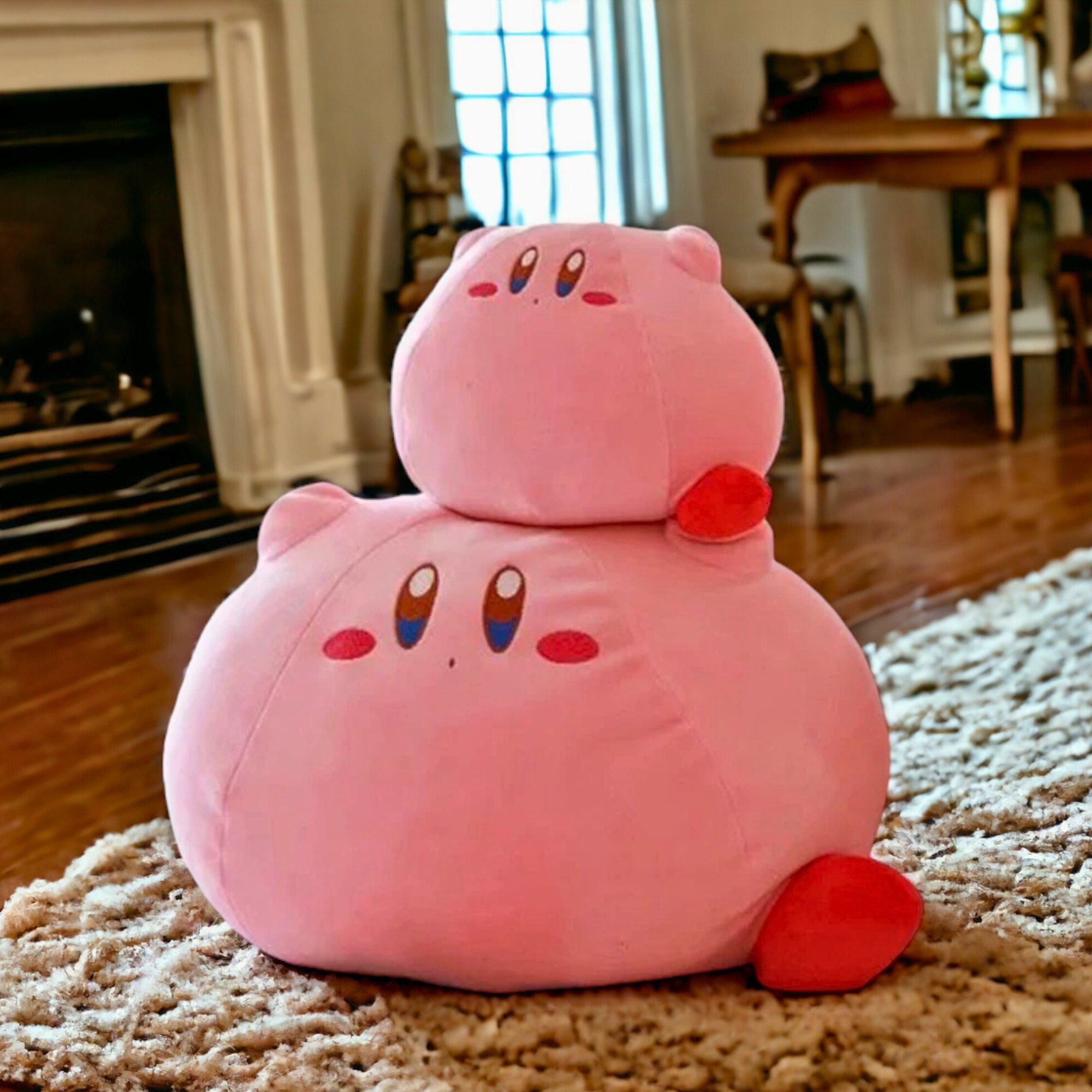Giant Kirby Squishy Plush Kirby Plushie Pillow Anime Kawaii Plushie Toy ...