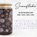 Halloween 16oz Glass Can Wrap PNG | Cute Ghost Glass Cup Wrap | Boo ...