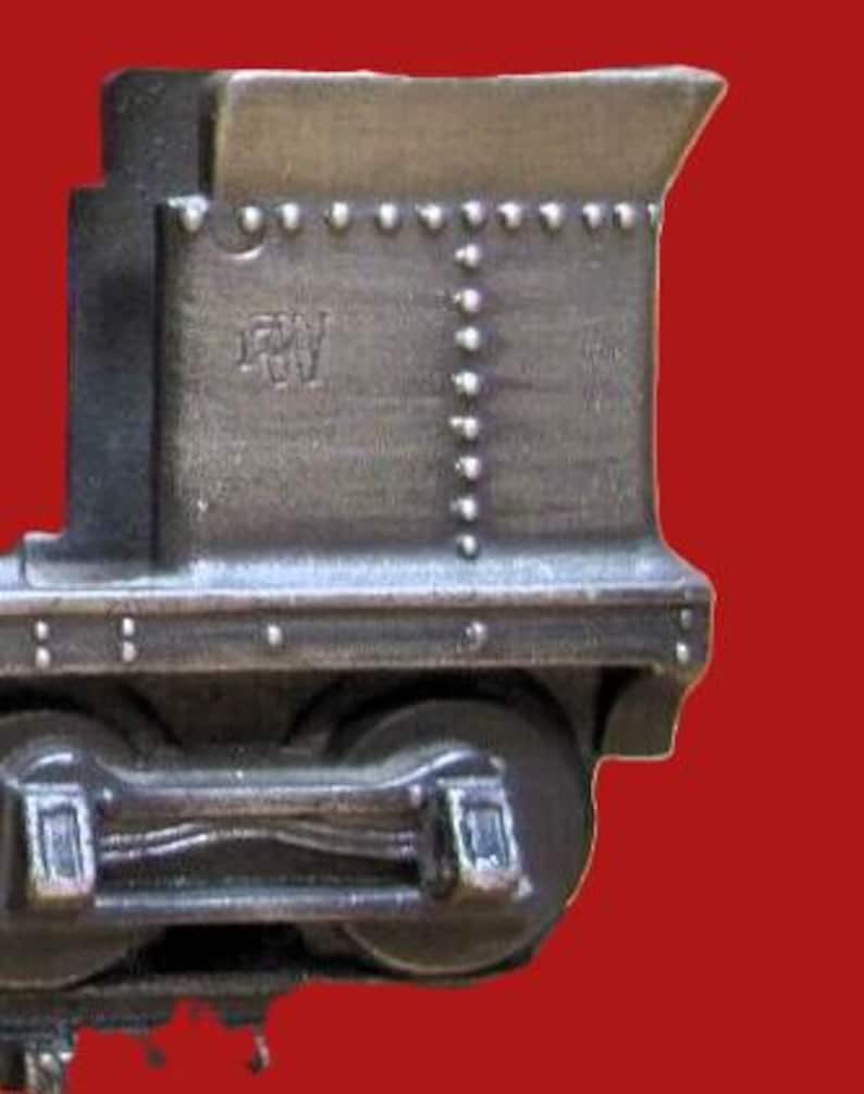Vintage Locomotive Steam Engine – Mantel Display or Mailbox Topper - Etsy