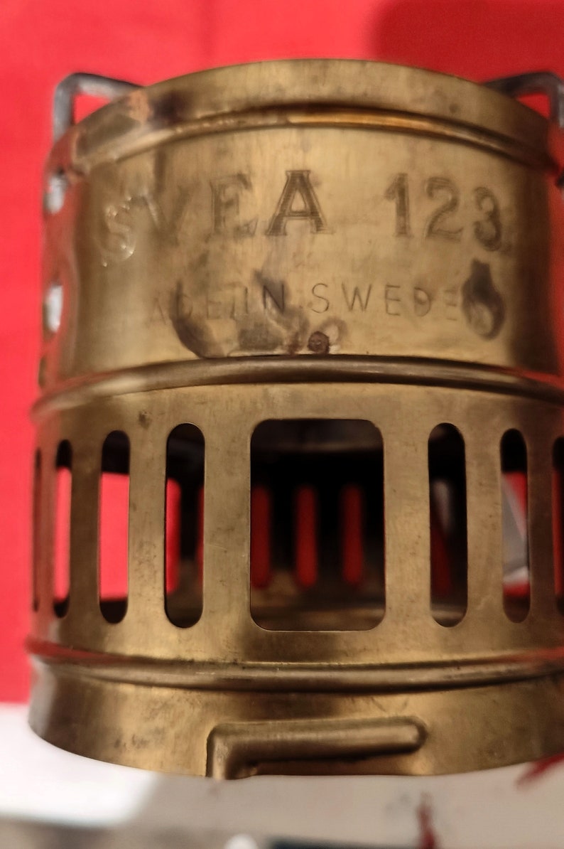 SVEA 123 Camping Stove Original Model. MAX Sievert - Etsy